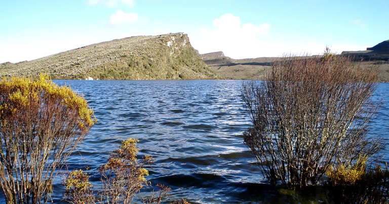 Gracias al agua de los páramos podemos ver la belleza del mundo
